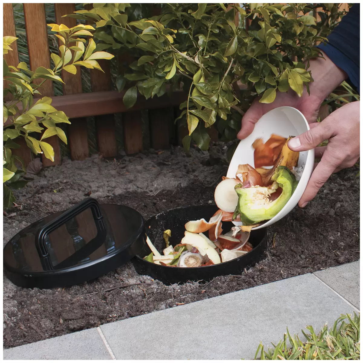 Greenlife 4 x Worm Tower And Micro Composter 22 x 52cm Black | yesu.com.au